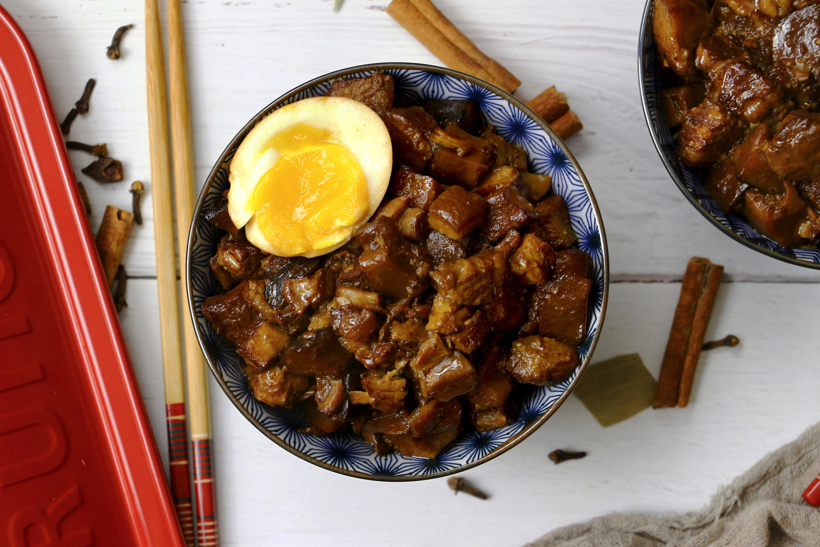 Make This Tender Braised Pork Rice w/ Flowy Ramen Eggs For CNY Reunion ...