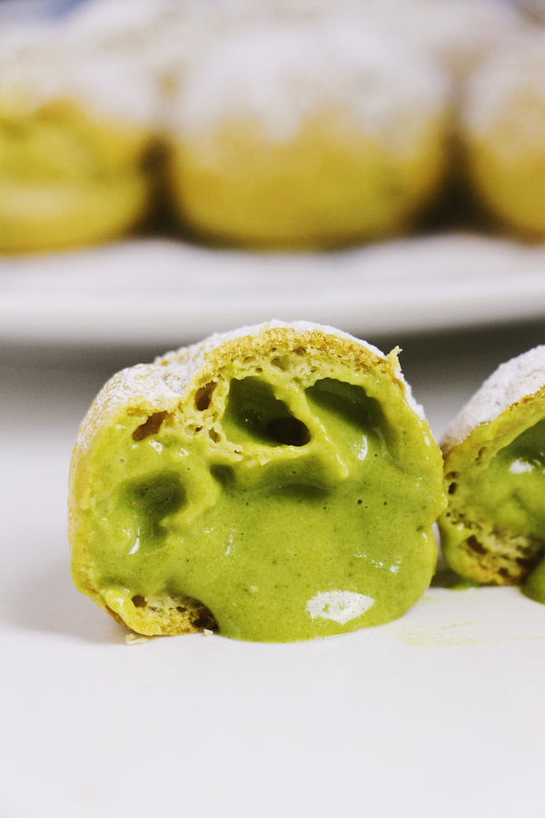 Matcha Cream Puffs Baking Kit | Bakestarters